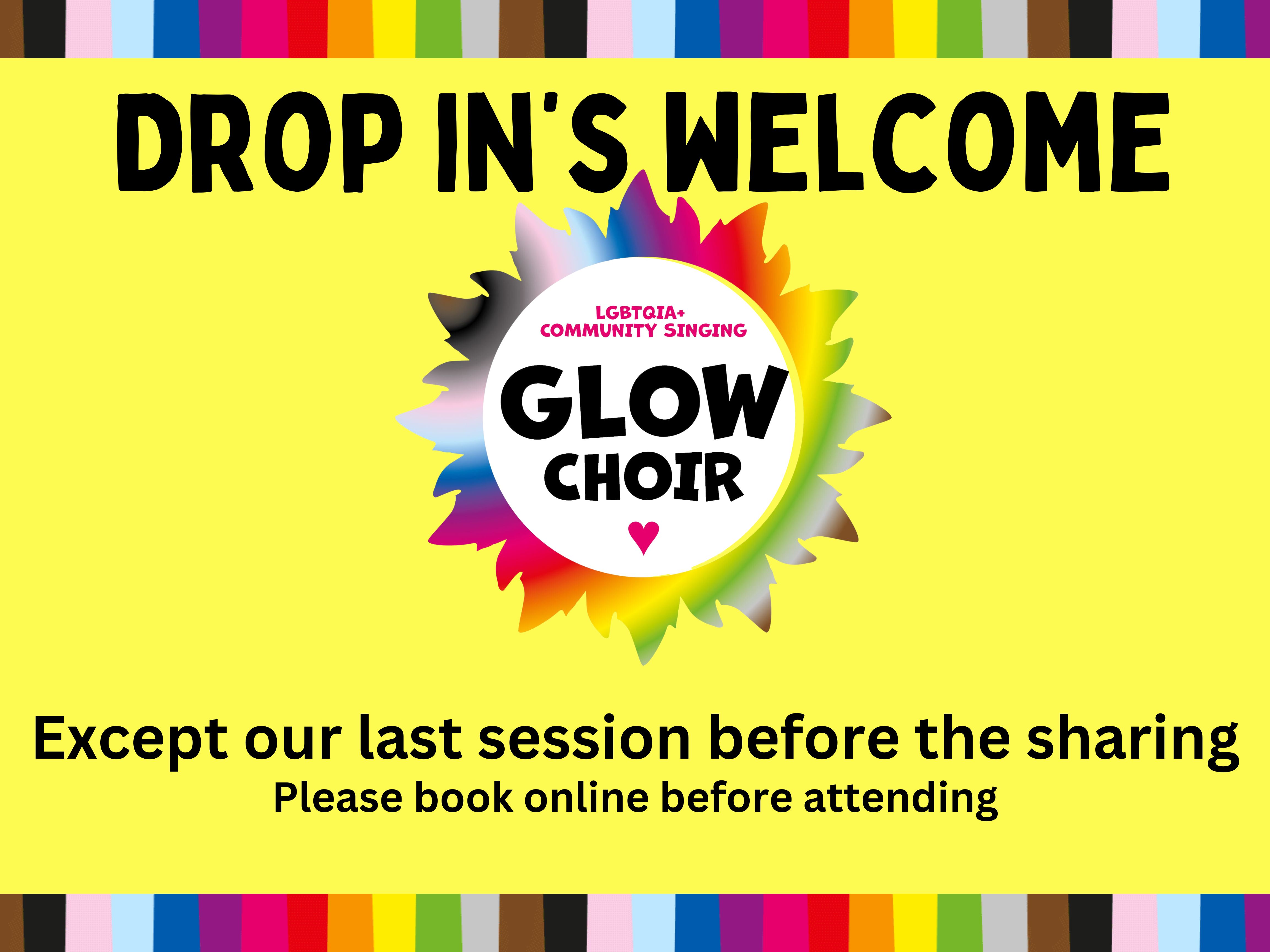 GLOW Choir! – We have fallen into the place where everything is music ...