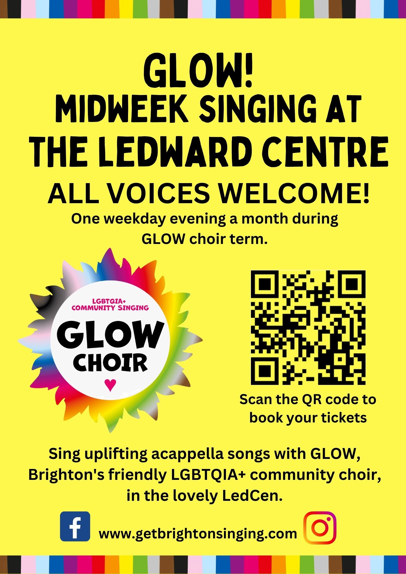 GLOW Choir! – We have fallen into the place where everything is music ...