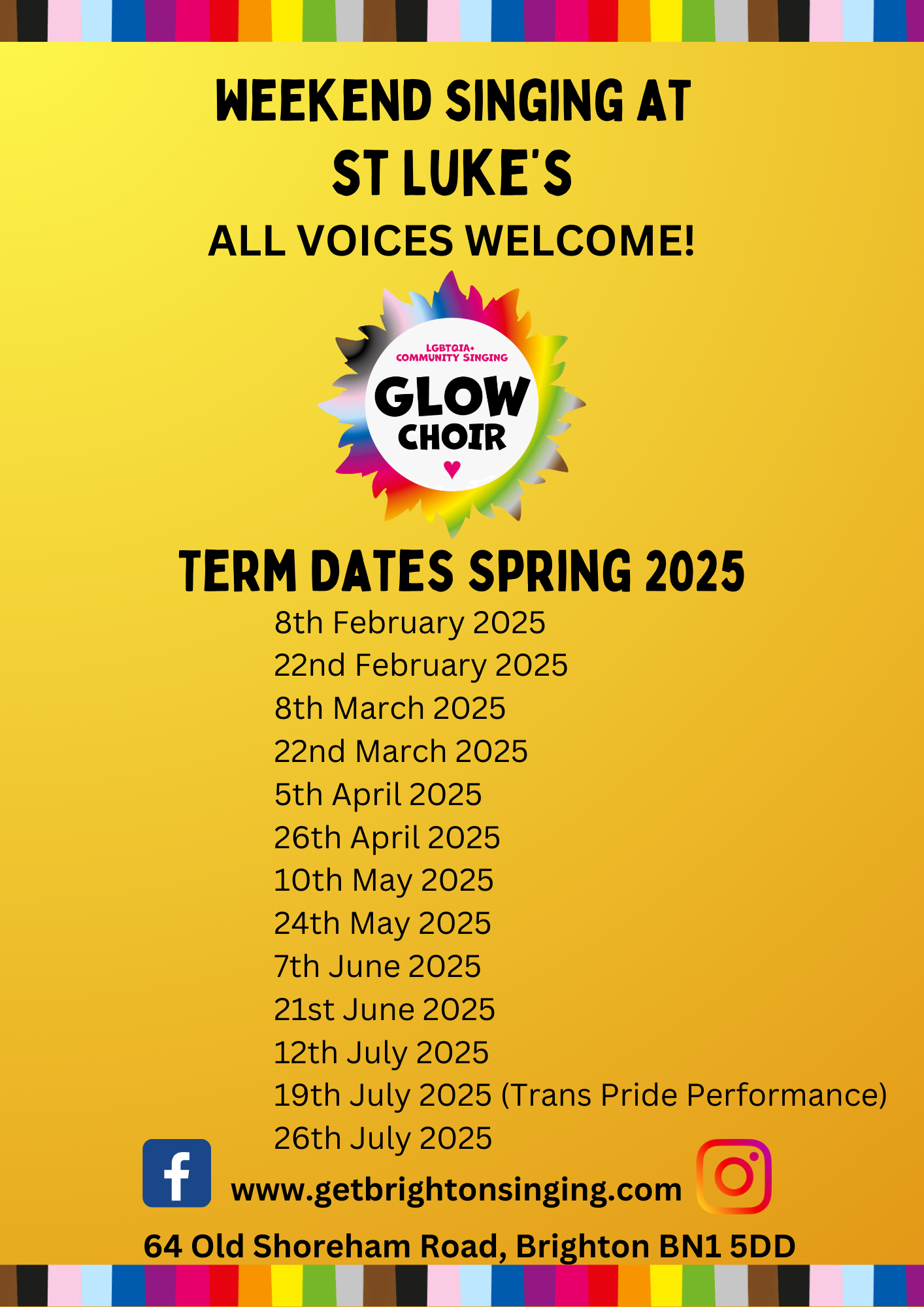 GLOW Choir! – We have fallen into the place where everything is music ...